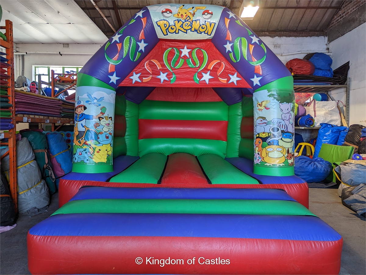 14ft x 12ft Pokémon Castle - Event Equipment Hire in Denbighshire ...